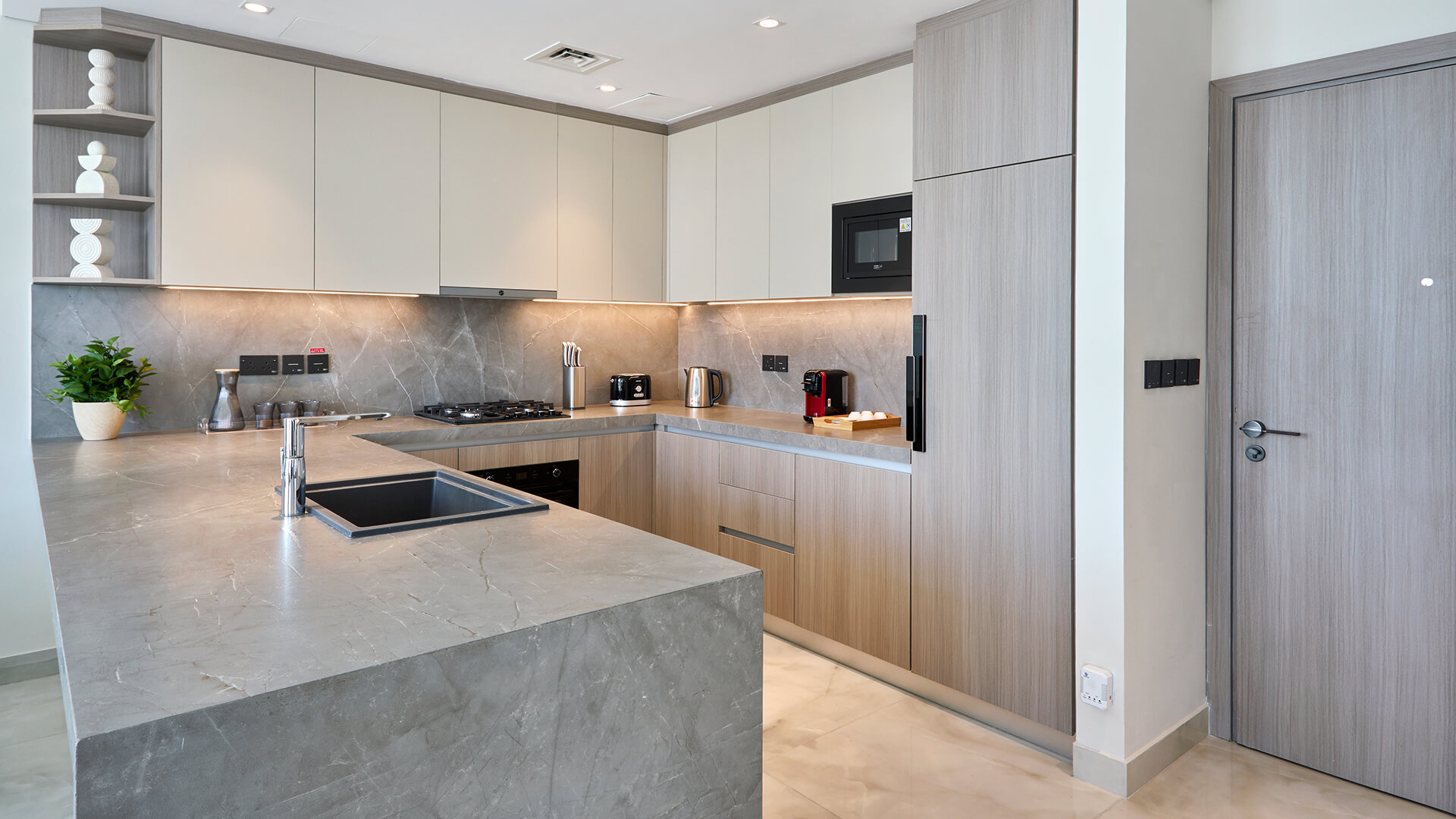Lusail Residence in Dubai. A project featuring Nexion Surfaces
